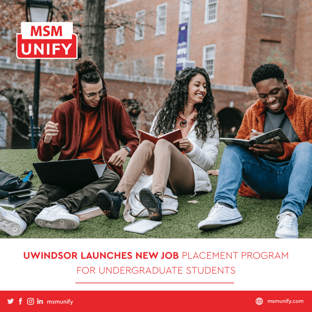 Uwindsor Launches New Job Placement Program For Undergraduate Students ...